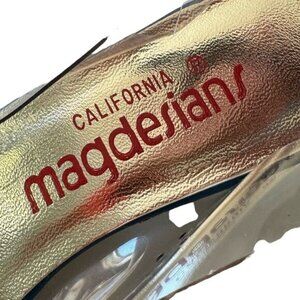 Magdesians | Shoes | Vintage Clear Plastic And Leather Sandals By ...